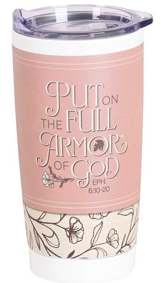 TUMBLER FULL ARMOR OF GOD PINK