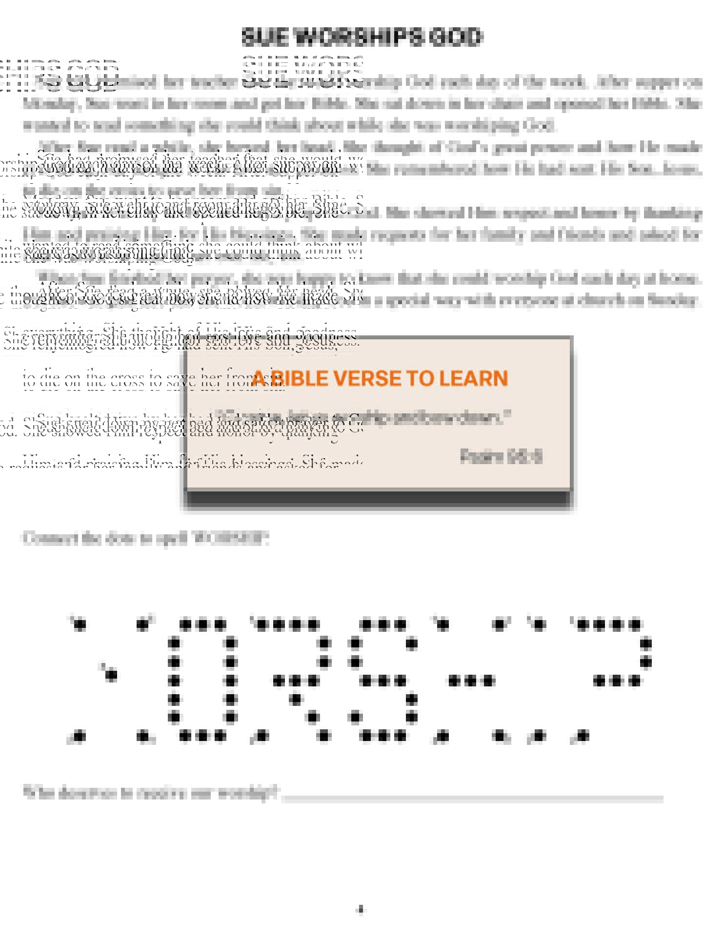 Bible studies 1st and 2nd grade children| winter 25-26